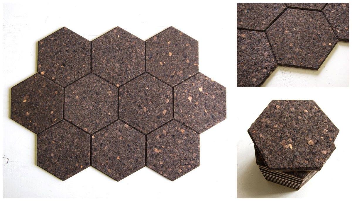 Hexagon Pinboard Tile – Get Cork